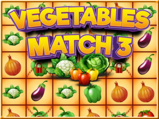 Vegetables Match 3 - videojuegos.com
